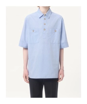 Valentino Garavani Oxford Cotton Polo Shirt