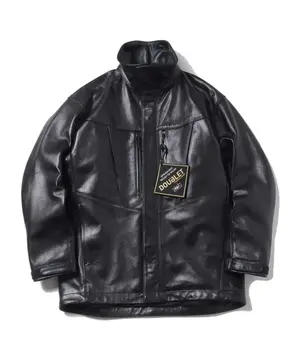 DOUBLET Panelled Leather Jacket