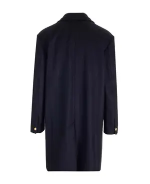 Palm Angels Single-breasted Mid-length Coat