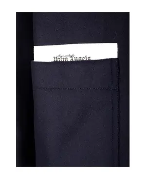Palm Angels Single-breasted Mid-length Coat