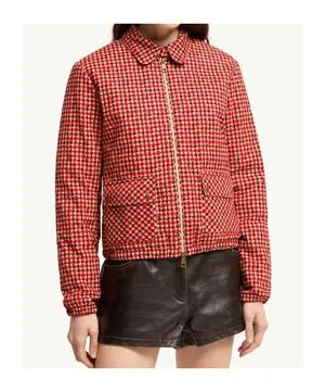 Moncler Lanset Velvet Down Shirt Jacket