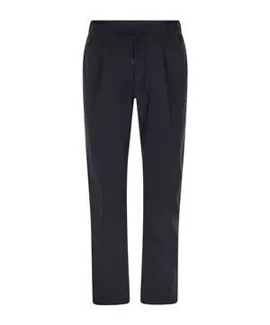 Herno Tie-dye Casual Pants - Black