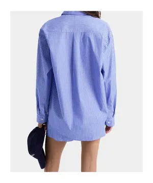 SPORTY  RICH Sporty Rich Oversized Striped Shirt