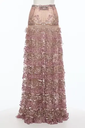 Valentino Garavani Sequined Midi Skirt