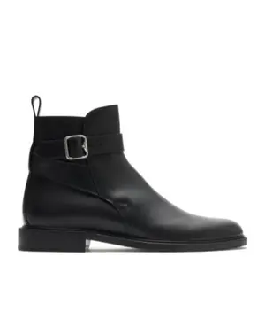 Burberry Leather Manor Jodhpur Boots