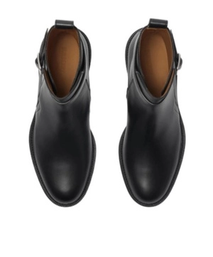 Burberry Leather Manor Jodhpur Boots