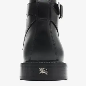 Burberry Leather Manor Jodhpur Boots