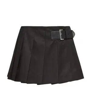 Prada Pleated Re-nylon Mini Skirt