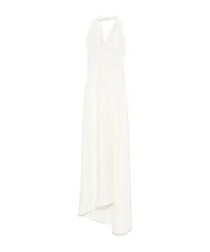 Coperni Asymmetrical Lace Paneled Dress
