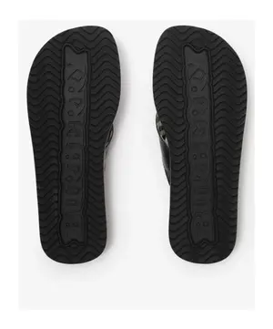 Burberry Embossed Check Leather Pavilion Sandals