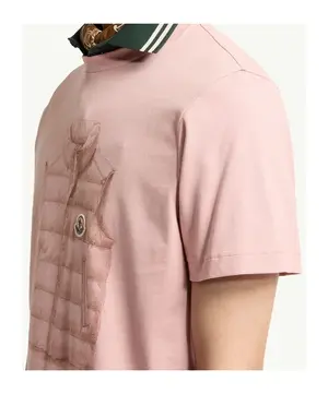 Moncler Padded Gilet Print T-shirt