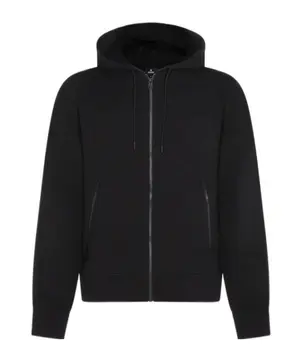Mackage Zip-up Drawstring Hoodie - Black