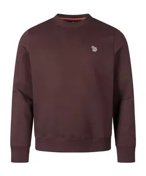 Paul Smith Zebra Logo Sweatshirt - Deep Red