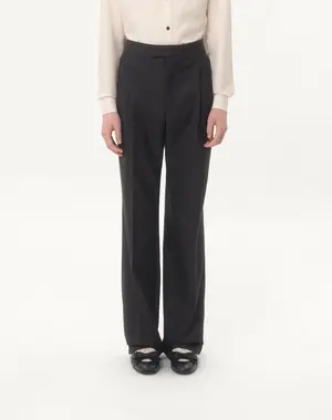 Valentino Garavani Gabardine Straight Leg Pants