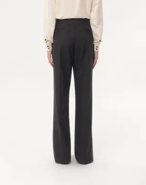 Valentino Garavani Gabardine Straight Leg Pants