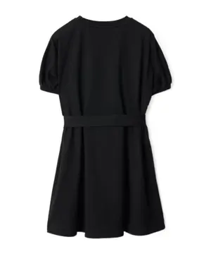 Burberry Check Trim Cotton T-shirt Dress