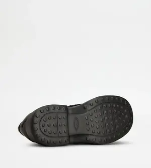TOD'S Leather Loafers With Chain Detail