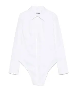 JEAN PAUL GAULTIER Long Sleeve Bodysuit Shirt