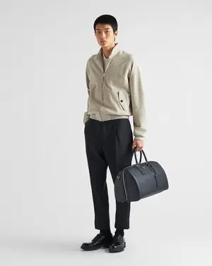 Prada Saffiano Leather Travel Bag