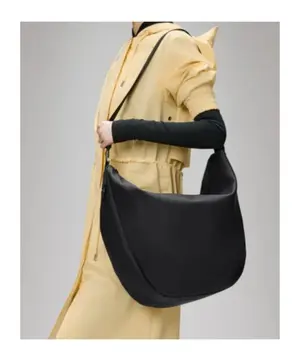 Rains Valera Large Shoulder Bag - Black