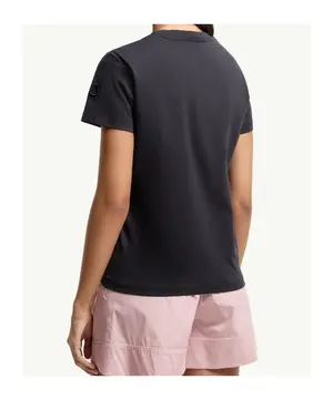 Moncler Logo Patch Cotton Jersey T-shirt