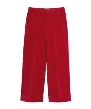 Valentino Garavani Belt Loops Slacks - Red