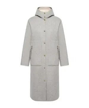 Moncler Anthrene 3-in-1 Wool Cashmere Blend Hooded Down Jacket
