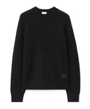 Burberry Cashmere Sweater With Equestrian Knight Design