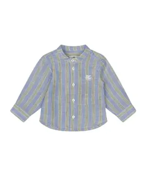 Etro Embroidered Striped Shirt