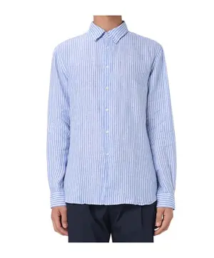 Aspesi Striped Shirt - Blue