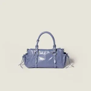 Miu Miu Glossy Leather Handbag