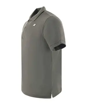 K-WAY Logo Patch Short-sleeved Polo Shirt