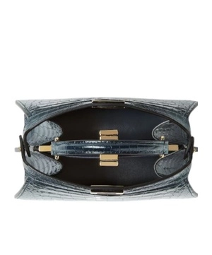 Fendi Peekaboo Iseeu Petite Glitter-effect Crocodile Bag