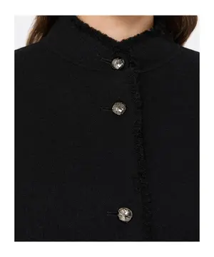 Max Mara Double Jersey Wool Bomber Jacket
