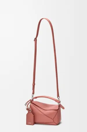 Loewe Mini Featherlight Puzzle Bag In Nappa Lambskin