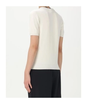 TWINSET Oval T Logo Knitted Top