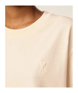 AMI Paris De Coeur T-shirt - Ivory