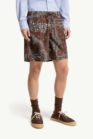 Moncler Floral Swim Shorts