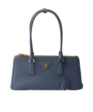 Prada Galleria Medium Saffiano Leather Bag - Aviator Blue