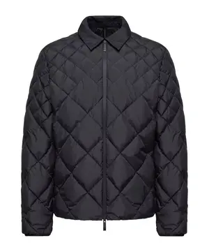 Moncler Atria Diamond-quilted Down Shirt Jacket