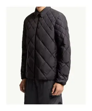 Moncler Atria Diamond-quilted Down Shirt Jacket