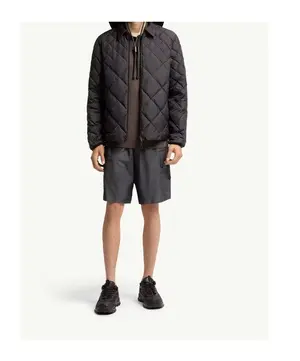 Moncler Atria Diamond-quilted Down Shirt Jacket
