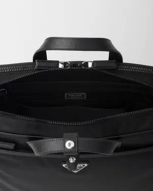 Prada Re-nylon Zipped Laptop Bag