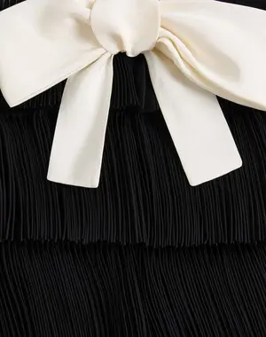 Valentino Garavani Bow-tie Cape Coat