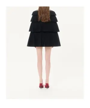 Valentino Garavani Bow-tie Cape Coat