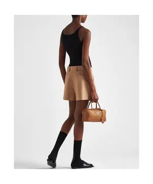 Prada Ribbed Logo Tank Top