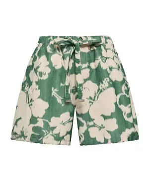 Moncler Floral Print Chiné Shorts