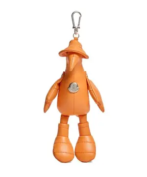 Moncler Duck-shaped Key Ring - Orange