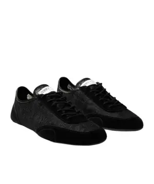JIMMY CHOO Lace Panel Trainers