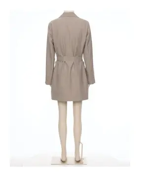 Valentino Garavani Long Sleeve Jacket With Belt